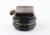 China S-160-2R GUOMAT F-160-2 Press Rubber Air Spring With Steel Cover Plate for sale
