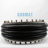 China FT 1330-35 RS Flange Ring Bolt Circle DIA 16.50 Triple Convoluted Air Bag for sale