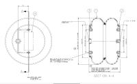 China 2B12-343 Super-Cushion Industrial Air Spring Goodyear For Industrial Machine for sale