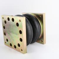 China Aluminum Alloy And Rubber Industrial Air Spring 300170H-2 Double Convoluted Rubber Bellows for sale