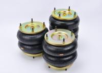 China 255322CY-3 Industrial Air Spring Triple Convolutions With Stamped Flange and Plate for sale