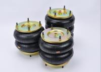 China 255322CY-3 Industrial Air Spring Triple Convolutions With Stamped Flange and Plate for sale