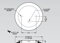 China W01-358-7011 Firestone Rear Air Bags Industrial Shock Bellows Style 19 For Container Pallet for sale