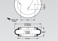 China W01-358-7011 Firestone Rear Air Bags Industrial Shock Bellows Style 19 For Container Pallet for sale
