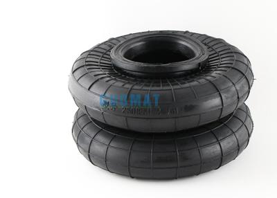 China 250180H-2 Industrial Air Spring 10x2 Steel Rubber Bellows Double Convoluted Air Bag for sale
