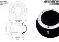 China W01-358-0100 Rubber Bellows W01-358-0112 Firestone Air Spring M6 Bolt for sale