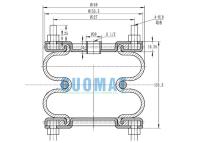 China G1/2 Industrial Air Spring GUOMAT NO. 6X2 Replace Norgren M31062 For Pulp Mill Machine for sale