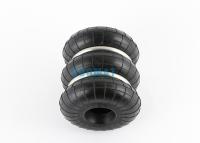 China GUOMAT F-100-3 Cross Yokohama Rubber Air Spring S100-3R Triple Convolution 157.1mm Height 0.88MPa Pressure for sale
