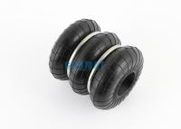China GUOMAT F-100-3 Cross Yokohama Rubber Air Spring S100-3R Triple Convolution 157.1mm Height 0.88MPa Pressure for sale