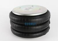 China Firestone W01-358-8048 Industrial Air Spring Cross Goodyear 3B12-325 Plate Diameter 9 Inch Triple Convolutions for sale