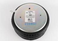 China Firestone W01-358-8048 Industrial Air Spring Cross Goodyear 3B12-325 Plate Diameter 9 Inch Triple Convolutions for sale
