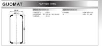 China Firestone W01-095-0437 Contitech 975N Air Spring 1R1T-320-195 for Truck Trailer Suspension Parts for sale