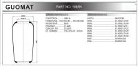 China Twice Power Technology Roll Rubber Air Spring 1885N1 W01-095-0429 98478799 Air Bellow for sale