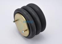 China Firestone Industrial Air Spring Triple Convoluted Bellows Gas 1/4NPTF Air Suspension System for sale