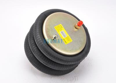 China Firestone Industrial Air Spring Triple Convoluted Bellows Gas 1/4NPTF Air Suspension System for sale