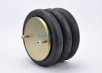 China Firestone Industrial Air Spring Triple Convoluted Bellows Gas 1/4NPTF Air Suspension System for sale