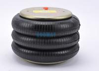China 231mm Plate Dia. Triple Convoluted Air Spring For Pick Up Lift for sale
