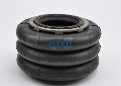 China Universal 10x3 Air Lift Bag Industrial Air Spring Triple Convoluted Bellows Air Suspension Spring for sale