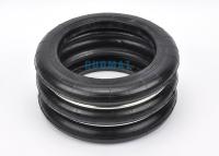 China 152mm Height Rubber Triple Convolution Industrial Air Spring S-300-3 For Machine for sale