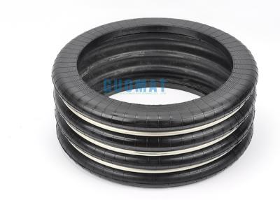 China 363mm Height Industrial Air Spring Quadruple Air Bag Bellows F-500-4R Gas Rubber Suspension Spring Repair Kits for sale