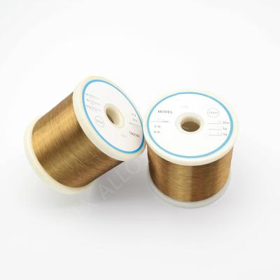 China Permalloy 80 Precision Alloy Wire - 79-81% Nickel Content with 0.03-2.5mm Diameter Range for Magnetic Applications for sale
