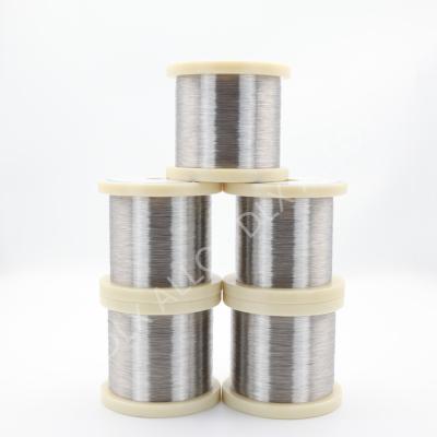 China Precision Nickel Alloy Super Permalloy Wire 80% Ni Content with 0.03-2.5mm Thickness for Magnetic Applications for sale