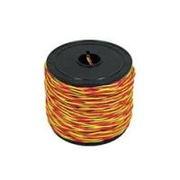 China K Type Thermocouple Extension Wire 2×0.255mm PTFE Insulation for 200-260°C Temperature Range for sale