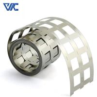 China 0.2mm Pure Nickel Alloy Strip for Battery Applications - 2-15mm Width, N4/N6/Ni200/Ni201 Grades for sale