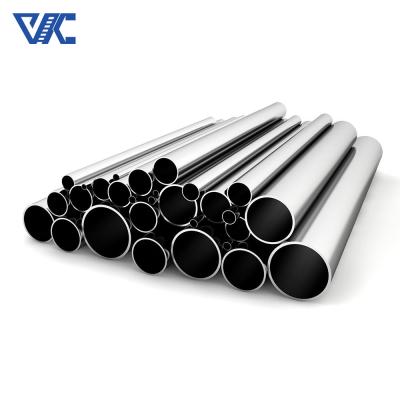 China 2mm 5mm N4 Round Seamless Pure Nickel Alloy Tubes 6-600mm Diameter for Caustic Soda Processing for sale