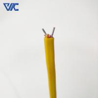 China Bright Thermocouple Extension Wire with Fiberglass Insulation for Type K, N, E, J, T, B, R, S Thermocouples for sale