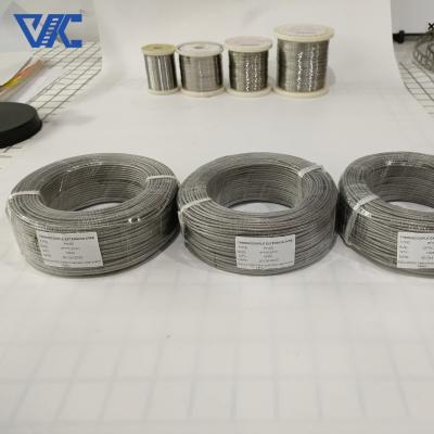 China K/J/E/T/N Type Thermocouple Wire Compensation Cable - PVC/Silicone/FEP Insulation -40°C to 1100°C Temperature Range for sale