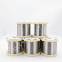 China NiCr8020 Nichrome Flat Wire 0.03-0.50mm Thick Corrosion Resistant Heating Element for sale