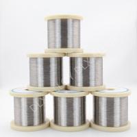 China Cr30Ni70 Nichrome 70 Alloy Tophet 30 Heating Resistance Round Wire 1.18 μΩ·m for sale