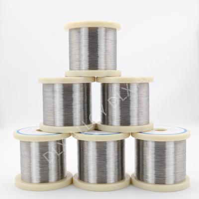 China Cr30Ni70 Nichrome 70 Alloy Tophet 30 Heating Resistance Round Wire 1.18 μΩ·m for sale