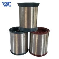 China CuNi6 Copper-Nickel Alloy Wire 0.08-7.5mm with 0.1 μΩ·m Resistivity and 220°C Max Temperature for sale