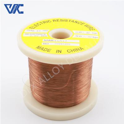 China CuNi44 Copper Nickel Alloy Heating Wire 0.5 μΩ.m Resistivity 400°C Max Temperature for sale