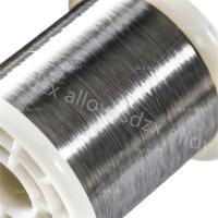 China Pure Nickel Wire 0.05mm 99.6% Ni200 Grade for Vacuum Electronics with 1435°C Melting Point for sale