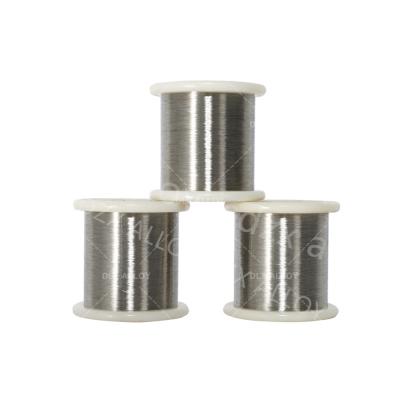 China Pure Nickel Wire 0.025mm Diameter with 99.9% Purity and 462 MPa Tensile Strength for Industrial Applications for sale