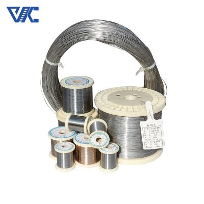 China Monel 400 Nickel Copper Alloy Wire 0.15-7.5mm for Aerospace with 480 MPa Tensile Strength and High Temperature Resistance for sale