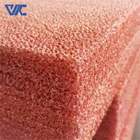 China Customized Copper Foam 99.9% Purity for Lithium Battery Electrodes - 0.1-10mm Aperture, 60-98% Porosity for sale