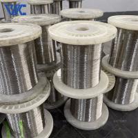 China Cr20Ni80 Nickel Chromium Flat Wire 0.05x0.2mm to 2.0x6.0mm for Laboratory Heating Equipment for sale