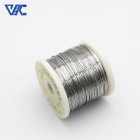 China Cr10Ni90 Nickel Chromium Flat Wire 637MPa Antioxidant for Resistance Heating Elements for sale