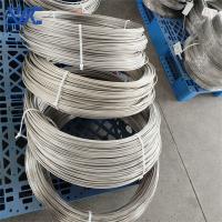 China Incoloy 825 Nickel Alloy Wire 0.5-7.5mm for Food Processing with 550 MPa Tensile Strength for sale