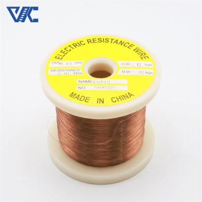 China Copper Nickel CuNi6 CuNi8 CuNi10 CuNi14 Alloy Wire 0.1-8mm Heat Resistant Heating Element for sale