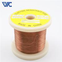 China Constantan 6J11 Copper Nickel Alloy Resistance Wire Flat Strip 0.1-8mm 400°C for sale