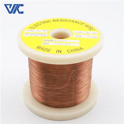 China Constantan 6J11 Copper Nickel Alloy Resistance Wire Flat Strip 0.1-8mm 400°C for sale