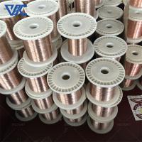 China Copper Nickel Alloy NC025 CuNi19 Heating Resistance Wire 0.1mm to 8mm for sale