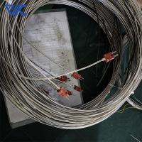 China KNJET Type Mineral Insulated Thermocouple Cable - K/N/E/J/T Types, -200°C to 1300°C Range, Industrial Temperature Sensor for sale