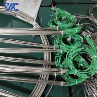 China KNJET Type Mineral Insulated Thermocouple Cable - K/N/E/J/T Types, -200°C to 1300°C Range, Industrial Temperature Sensor for sale