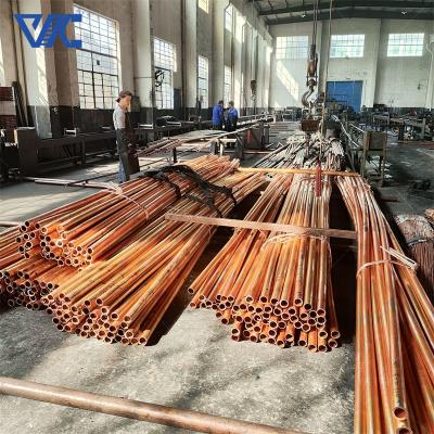 China C1100 C12200 Pure Copper Pipe 2-800mm OD 1-220mm Wall Thickness for Plumbing and Heating Systems for sale